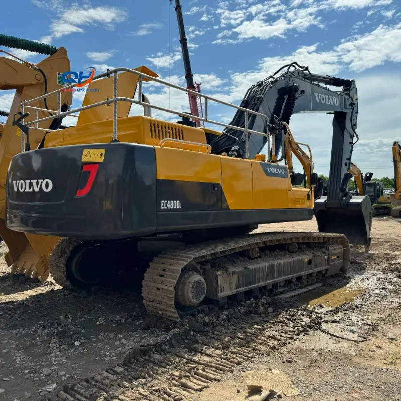 Volvo EC480 Used Excavator Large Crawler Hydraulic Excavator - Qihong