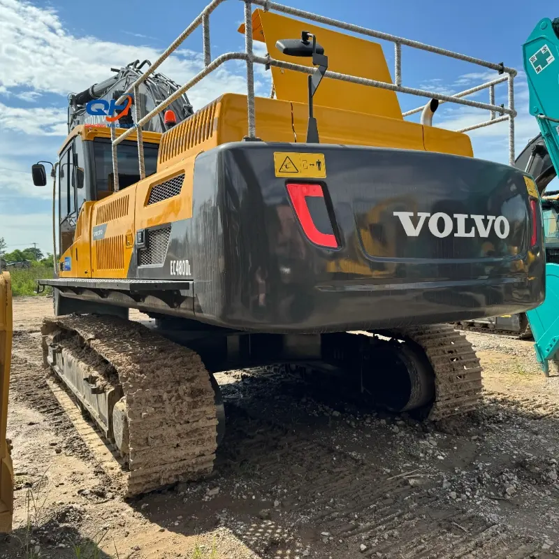 Volvo EC480 Used Excavator Large Crawler Hydraulic Excavator - Qihong